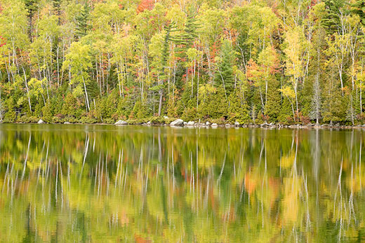 Heart, Adirondacks Landscape Photography, autumn reflections